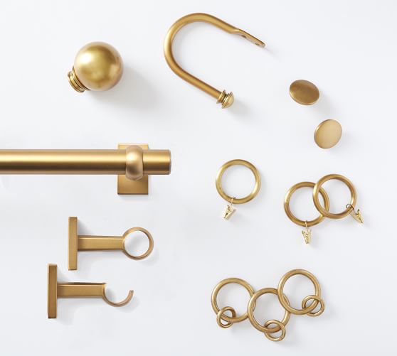 Curtain Rods & Curtain Hardware | Pottery Barn