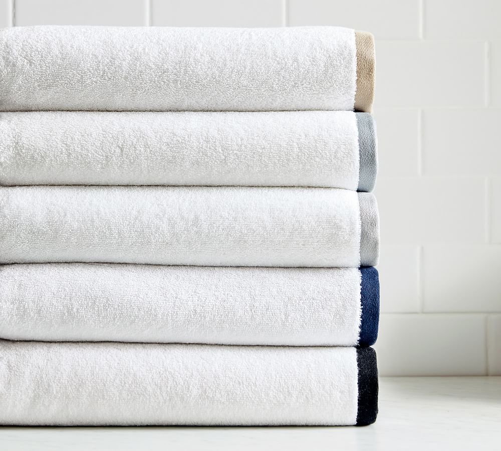 Border Edge Towel | Pottery Barn