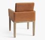 Jake Leather Dining Armchair | Pottery Barn