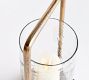 Flynn Metal Hurricane Candleholder | Pottery Barn