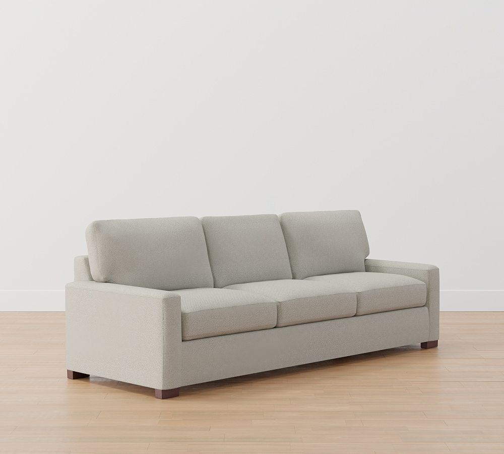 Turner Square Arm Fabric Sofa | Pottery Barn