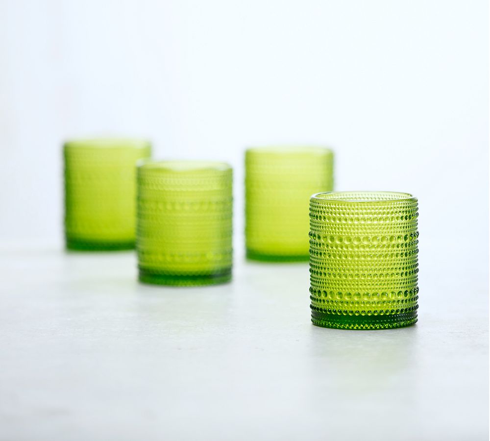 Jupiter Beaded Drinking Glasses | Pottery Barn