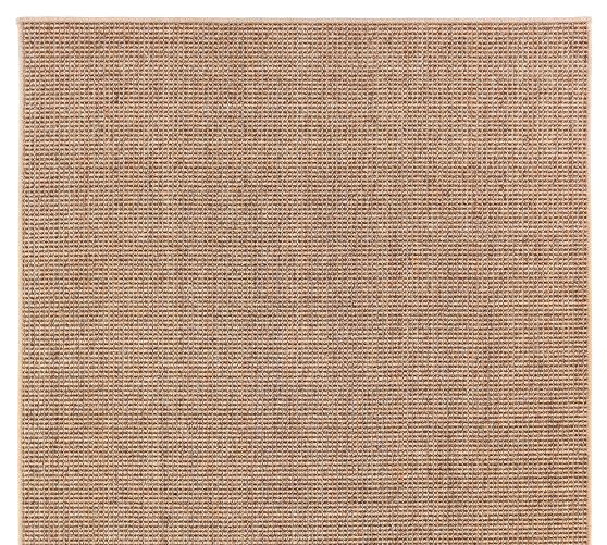 Custom Boucle Serged Sisal Rug | Pottery Barn