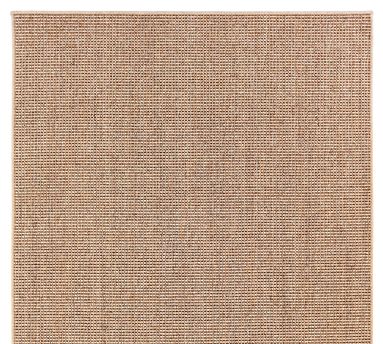 Custom Boucle Serged Sisal Rug | Pottery Barn