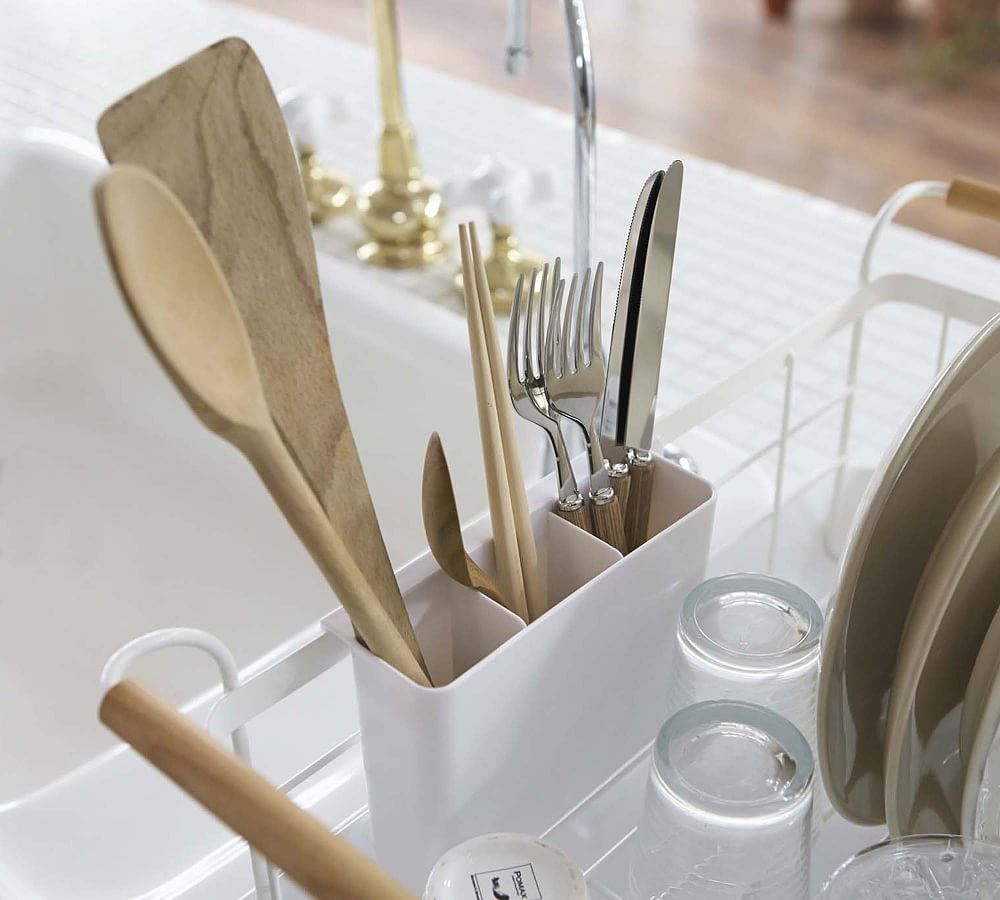 Yamazaki Tosca Dish Drying Rack | Pottery Barn