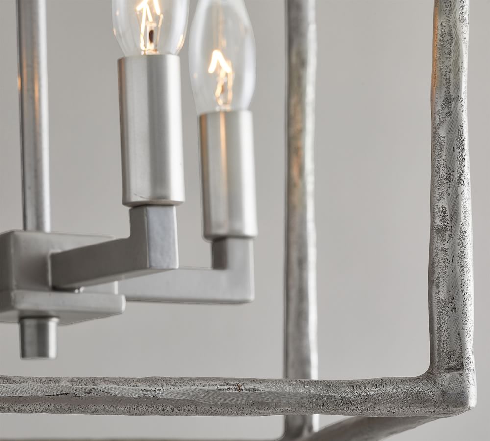 Fallon Forged-Iron Pendant | Pottery Barn