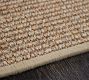 Custom Boucle Serged Sisal Rug | Pottery Barn