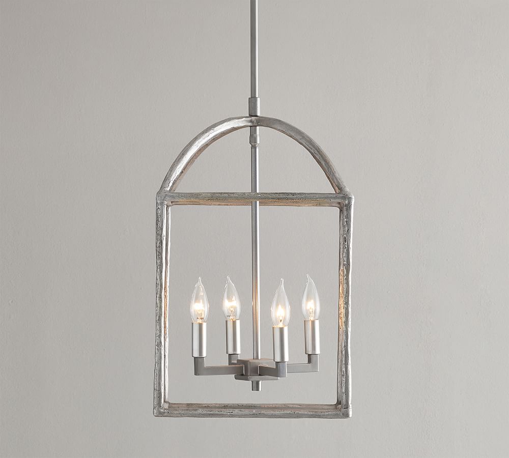 Fallon Forged-Iron Pendant | Pottery Barn