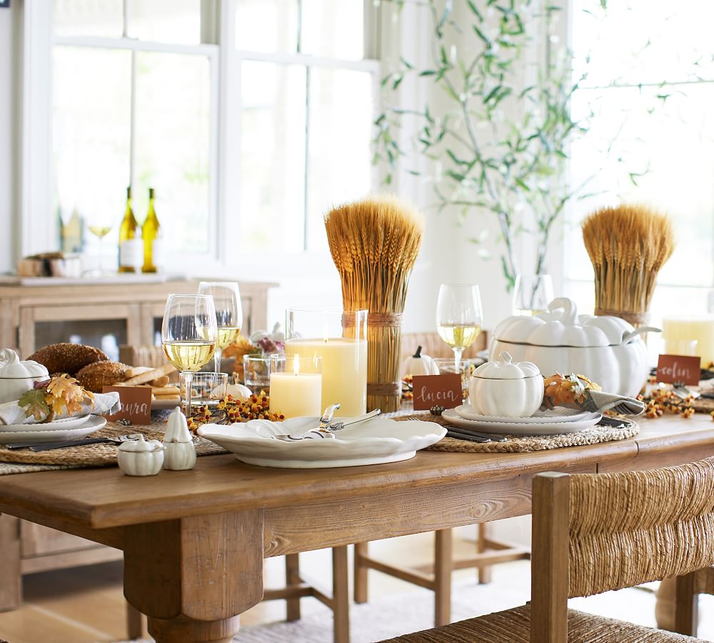 Dried Standing Wheat Bundle | Pottery Barn