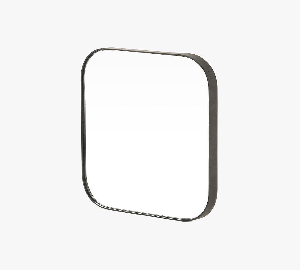 Corey Rounded Square Mirror | Pottery Barn