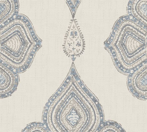 Diamond Medallion Wallpaper | Pottery Barn