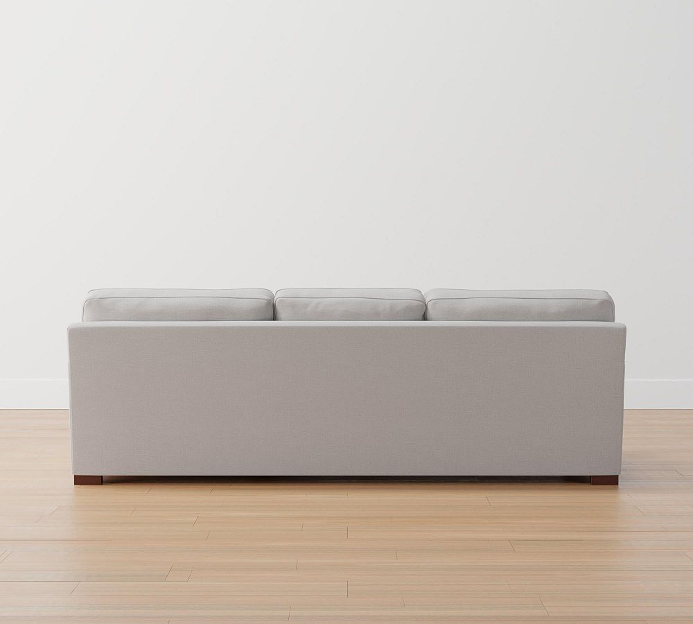 Townsend Square Arm Upholstered Sofa with Storage | Pottery Barn