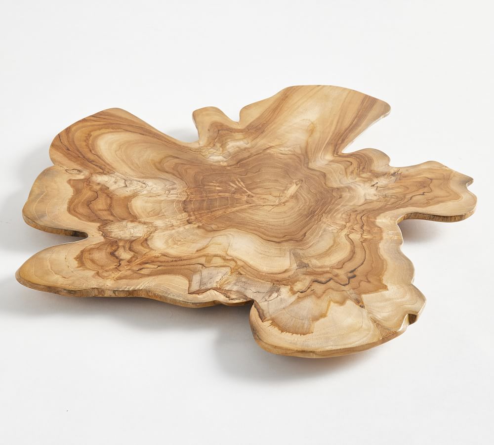 Handcrafted Teak Wood Cheese Board | Pottery Barn