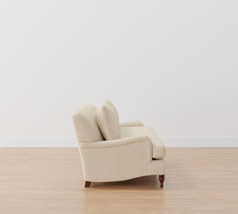 Pottery Barn Carlisle Upholstered Sofa Review | Baci Living Room