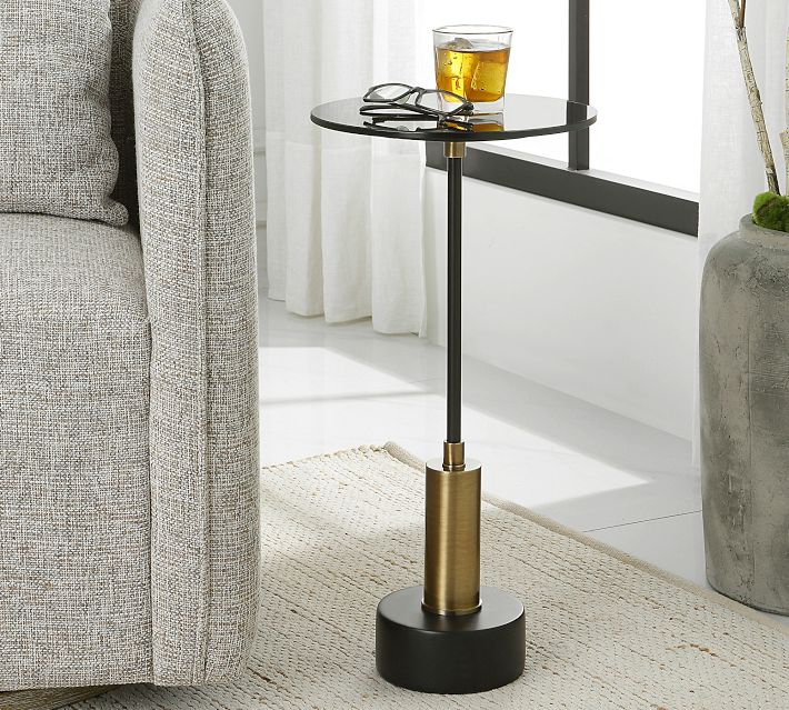 Kian Round Marble Cocktail Table | Pottery Barn