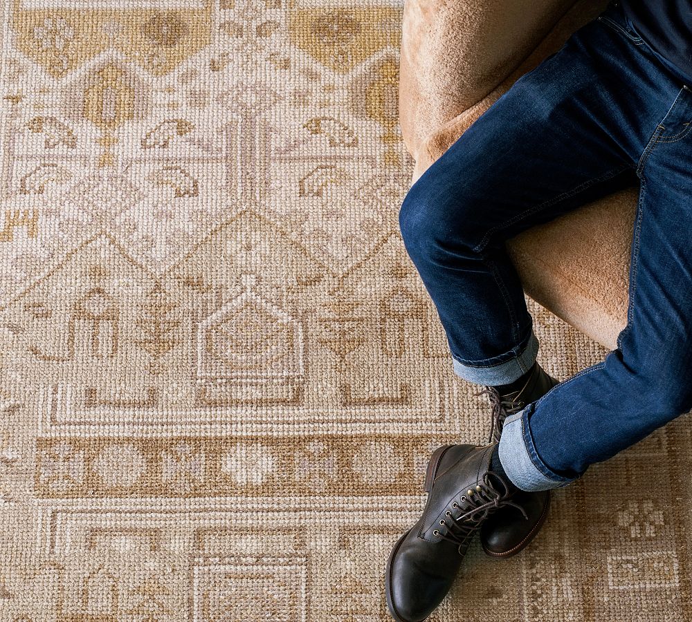 Nicolette Hand Knotted Rug Swatch - Free Returns Within 30 Days ...