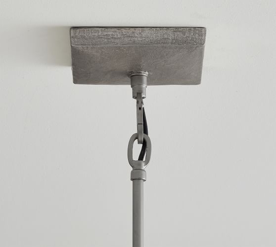 Fallon Forged-Iron Pendant | Pottery Barn