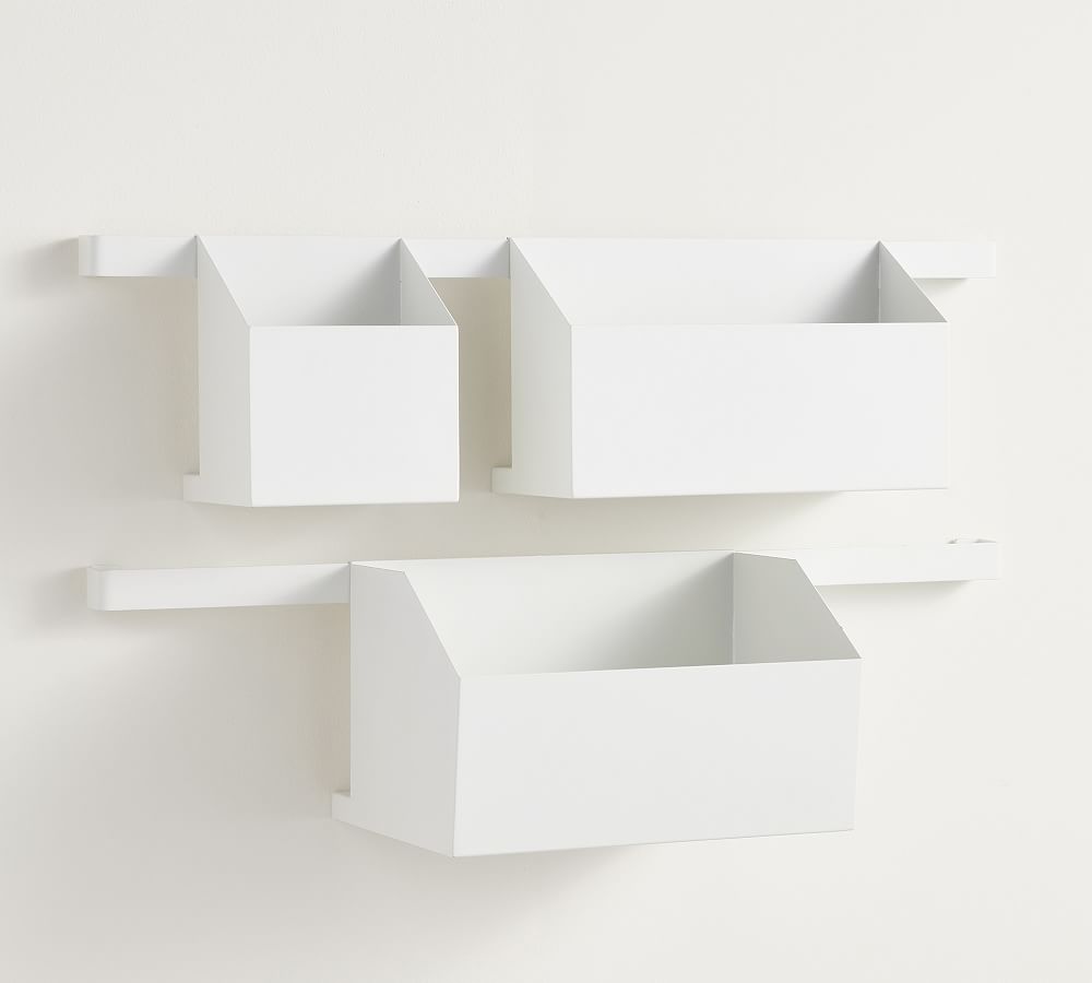 Temple Street Indoor/Outdoor Modular Organizing Bins | Pottery Barn