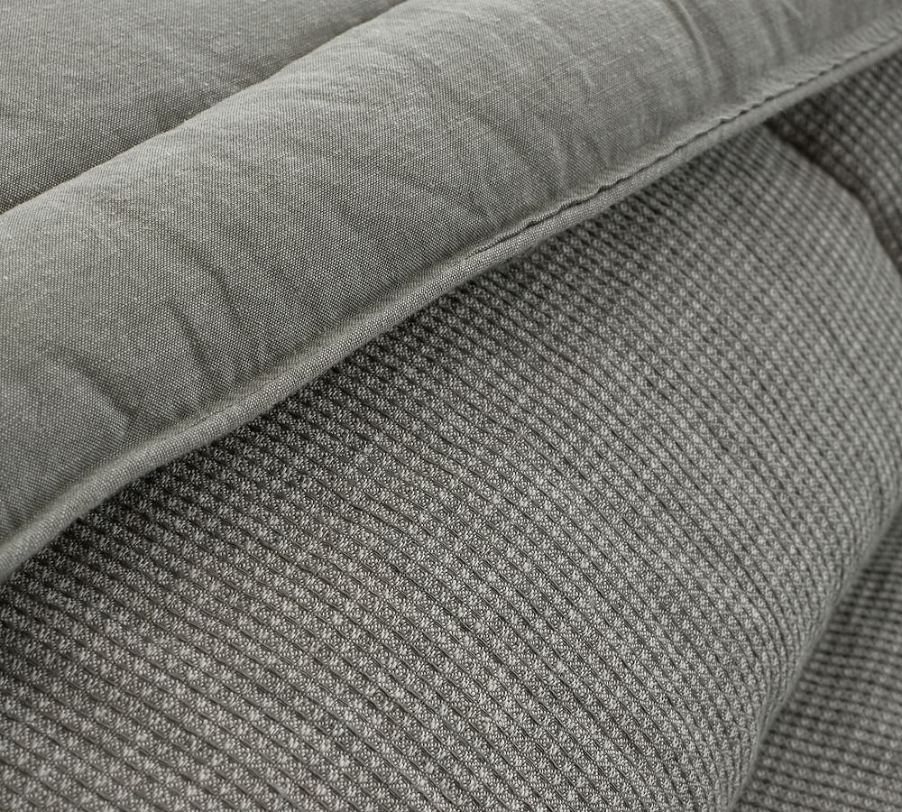 European Flax Linen Waffle Comforter & Shams | Pottery Barn