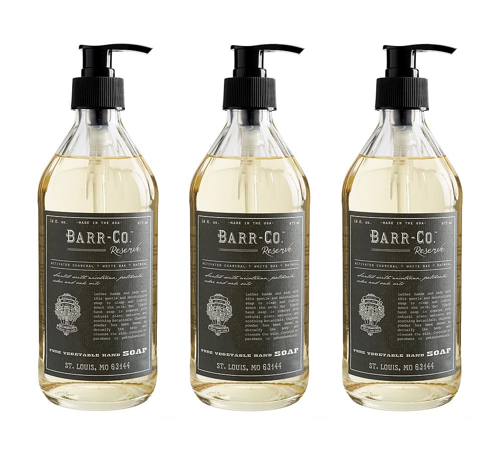 Barr-Co. Reserve Liquid Soap, Set of 3 | Pottery Barn