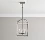 Fallon Forged-Iron Pendant | Pottery Barn
