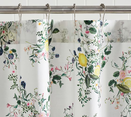 Monique Lhuillier Positano Shower Curtain | Pottery Barn