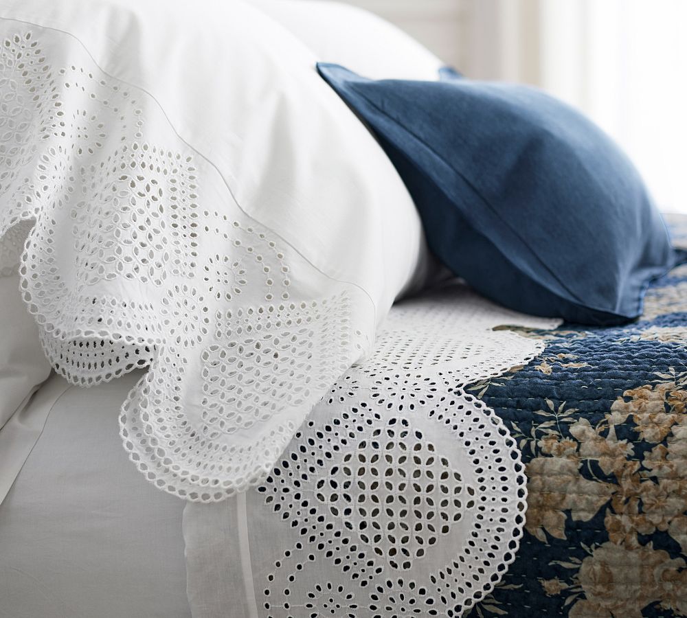 Eyelet Sheet Set | Pottery Barn
