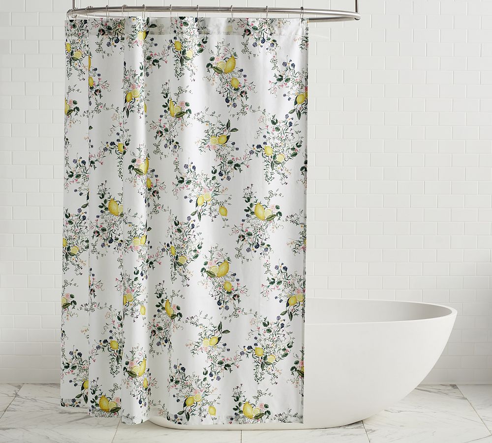 Monique Lhuillier Positano Shower Curtain | Pottery Barn