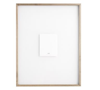 Floating Wood Gallery Frames | Pottery Barn