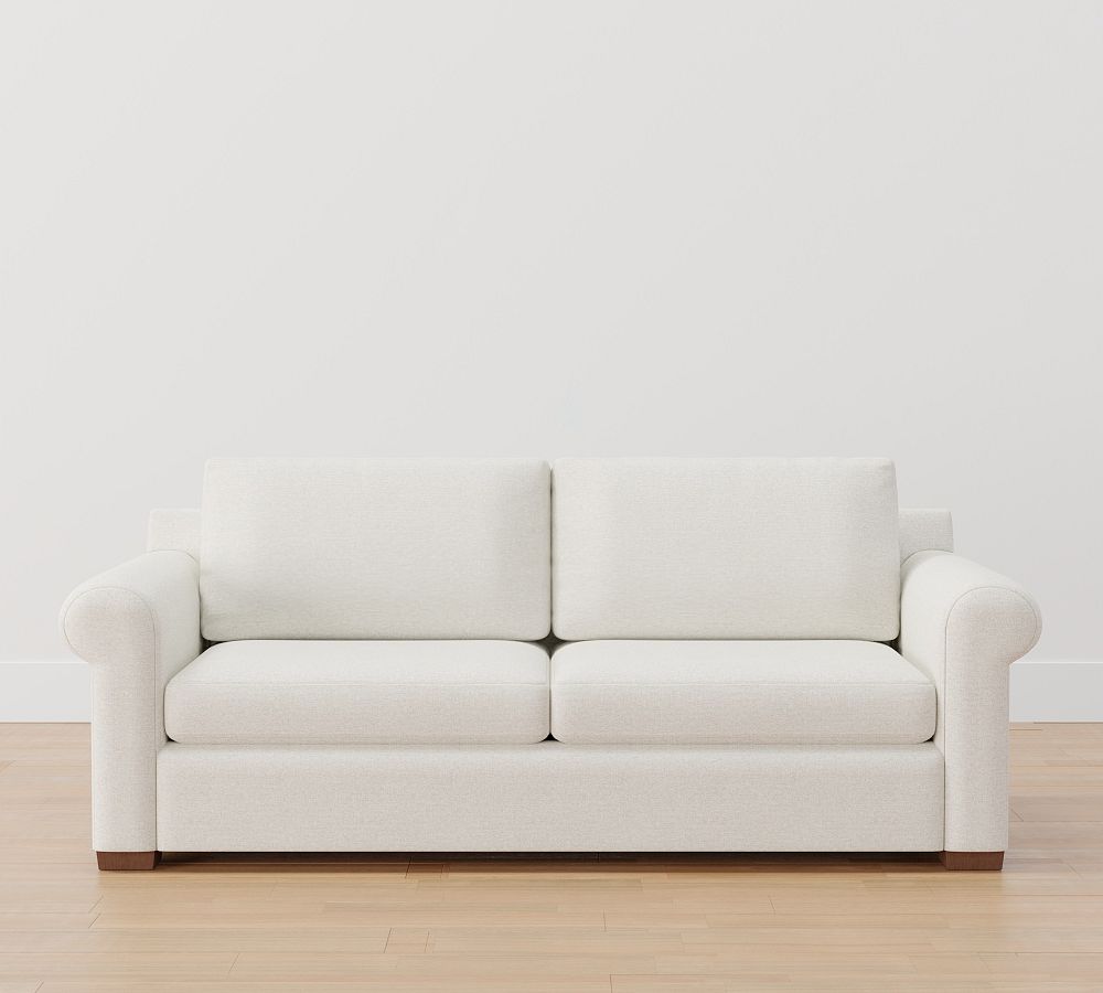 Shasta Roll Arm Sleeper Sofa (85") | Pottery Barn