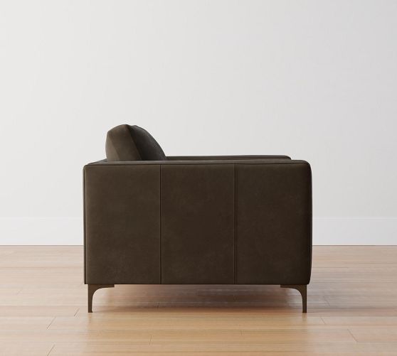 Jake Leather Armchair | Pottery Barn