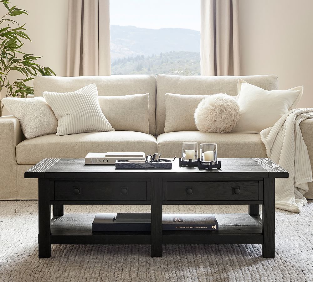 Benchwright Rectangular Coffee Table | Pottery Barn