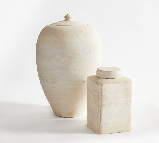 Artisan Handcrafted Terracotta Ginger Jars | Pottery Barn