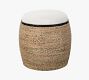 Agatha Round Accent Stool | Pottery Barn