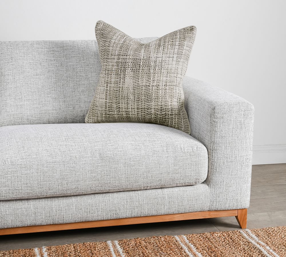 Textured Solid Pillow Cover | Pottery Barn