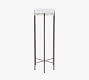 Bancroft Marble Rectangular End Table | Pottery Barn