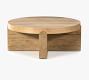 Rocky Round Coffee Table | Pottery Barn