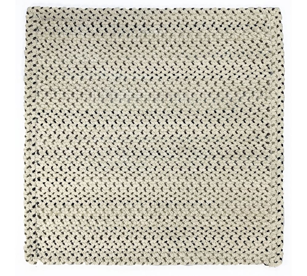 Brigitte Square Braided Rug | Pottery Barn