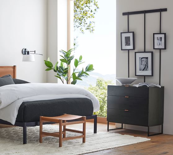 Temple Street Frame Rail - Bronze | Pottery Barn