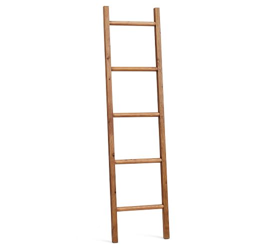 Rustic Reclaimed Wood Ladder | Pottery Barn
