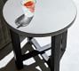 Abbott Outdoor Side Table, Brown | Pottery Barn