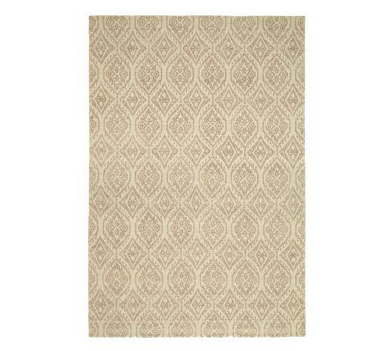 Blue Hand Tufted Rug | Pottery Barn