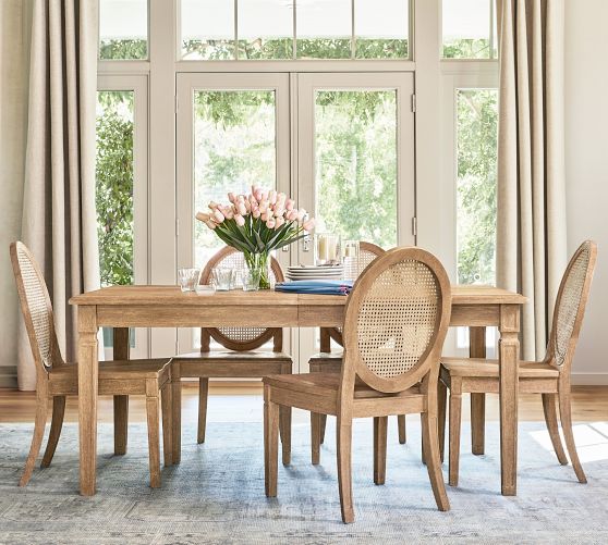 Sausalito Extending Dining Table (68"-86") | Pottery Barn