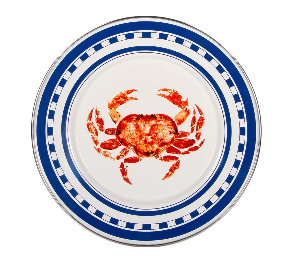 Golden Rabbit Crab House Enamel Collection | Pottery Barn