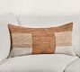 Laurel Colorblock Handmade Lumbar Pillow | Pottery Barn