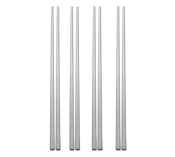 Stainless Steel Chopsticks - Set of 4 | Pottery Barn