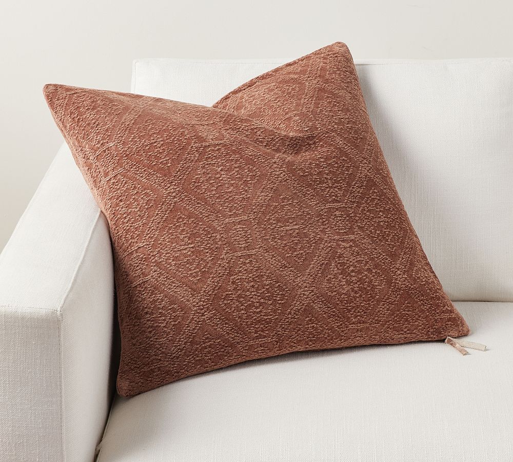 Karina Chenille Pillow | Pottery Barn