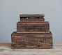 Reclaimed Wood Boxes - Set of 3 | Pottery Barn