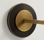 Harrison Leather Wrapped Sconce | Pottery Barn