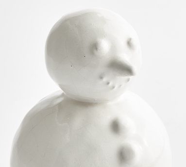 Ceramic Snowman | Pottery Barn